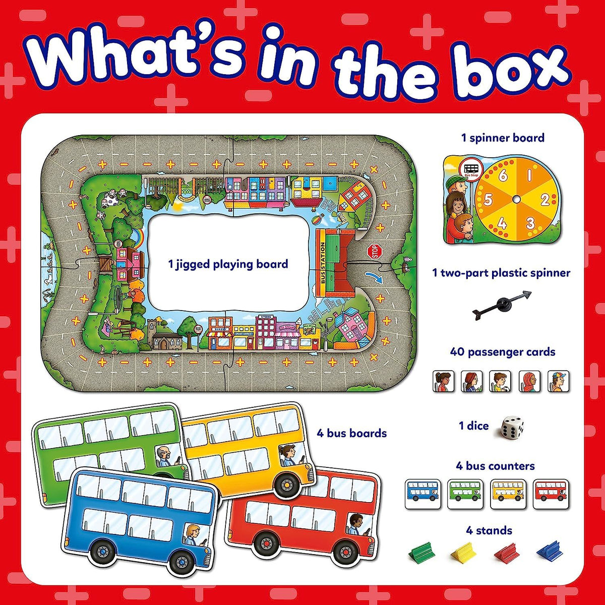 Bus Stop Game - Orchard Toys – The Canterbury Playcentre Shop