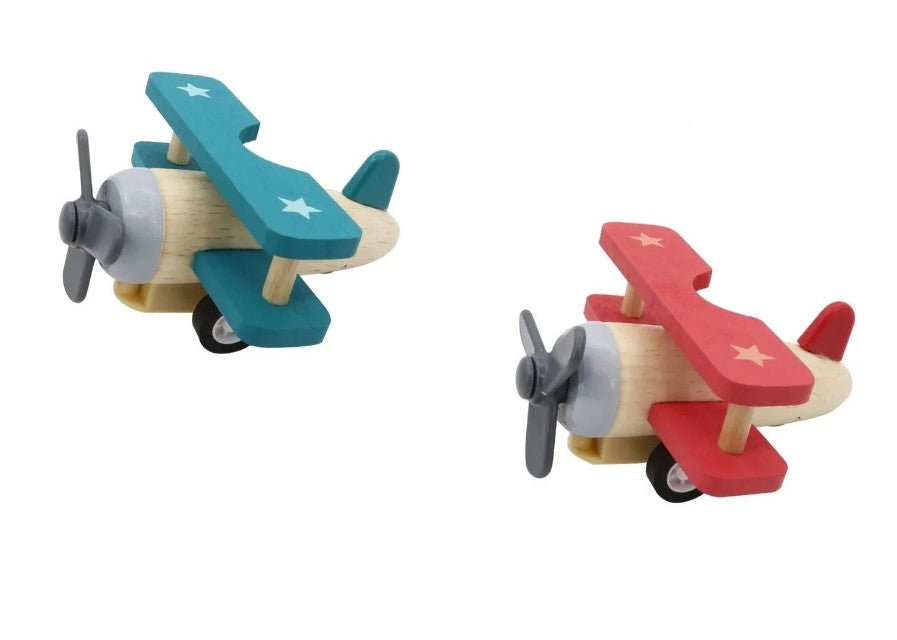 Wooden Pull Back Classic Plane - Allen Trading – The Canterbury ...