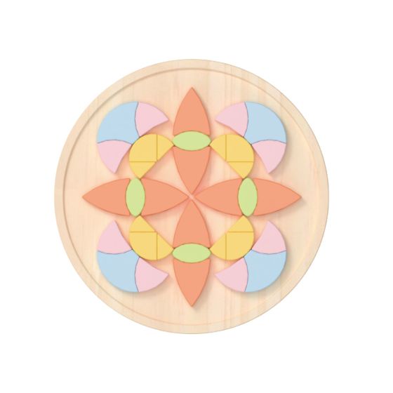 Flower Pattern Blocks Wooden - Classic World – The Canterbury ...
